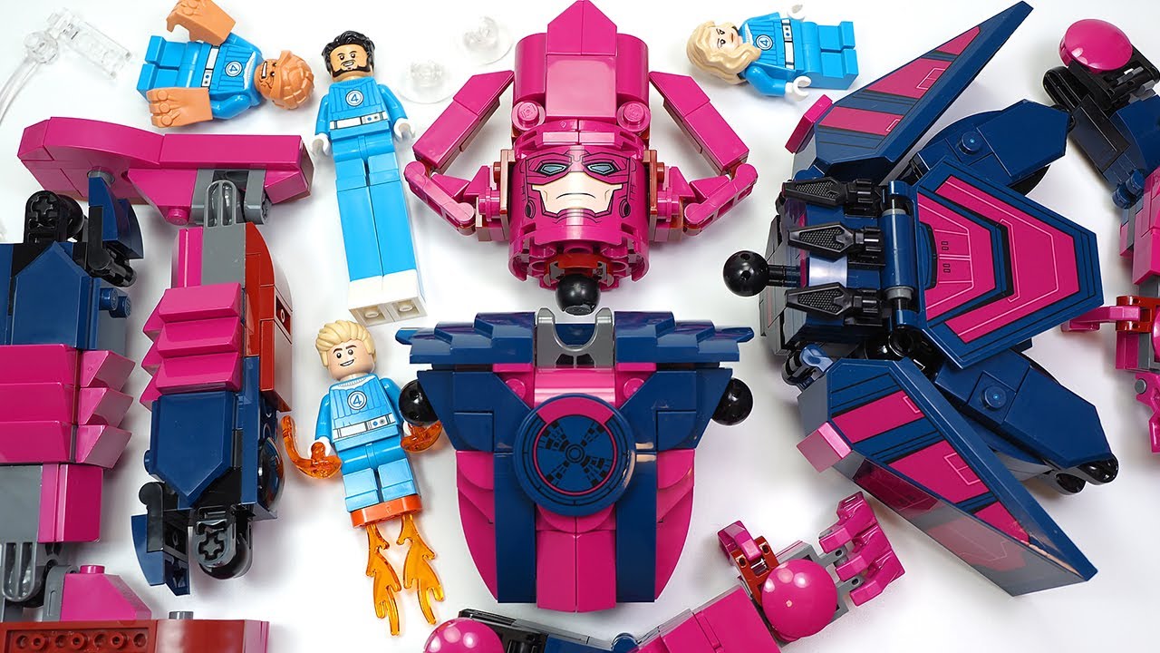 LEGO The Fantastic Four First Steps | Fantastic Four VS Galactus ...