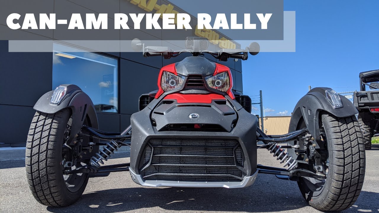 2020 Can-Am Ryker Rally Edition Walk-Around - YouTube