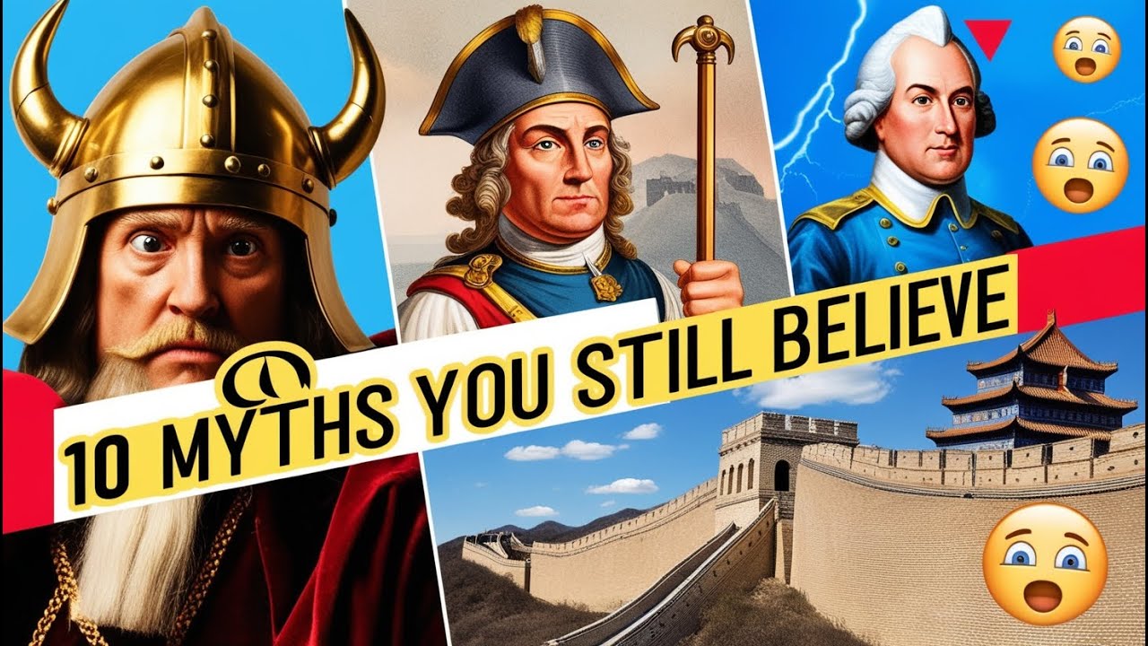 10 Historical Myths That Have Been Debunked by Modern Research - YouTube