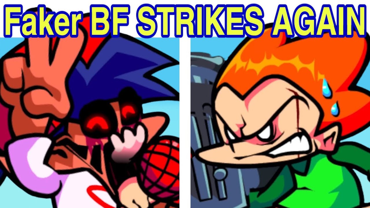 Friday Night Funkin' VS BOYFRIEND!!?? | Faker Boyfriend STRIKES AGAIN ...