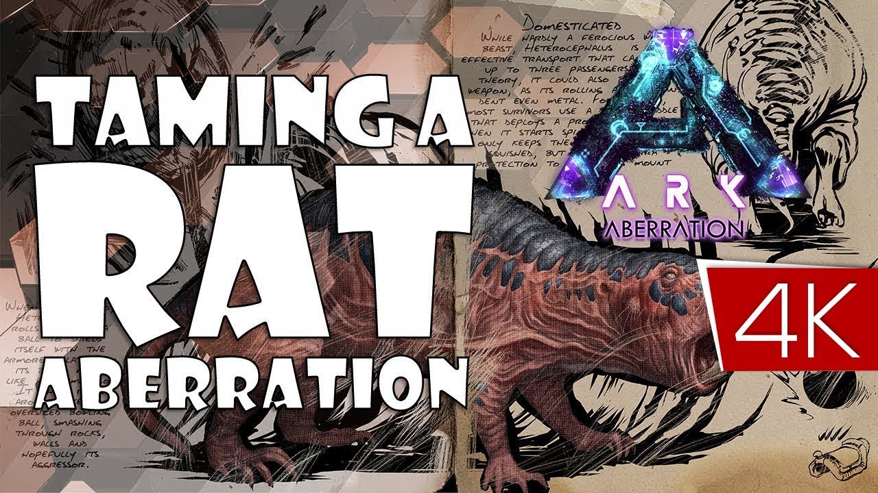 Roll Rat Taming in 60 Seconds | ARK Aberration 🦔 - YouTube