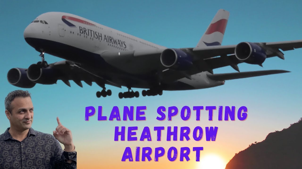 Plane Spotting Afternoon Arrivals at London Heathrow Airport, RW-27L ...