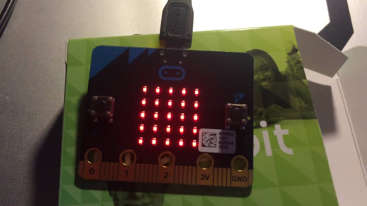 BBC micro:bit Demo Programme - YouTube