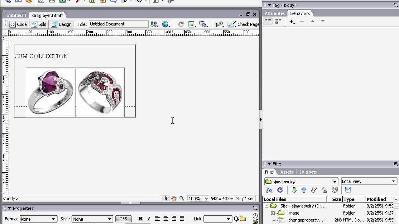 DiscB-14.3 สร้าง Drag layer - YouTube
