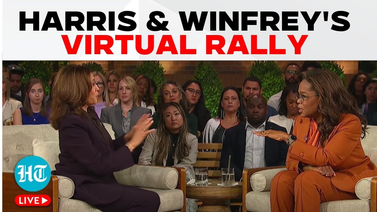 LIVE | Kamala, Oprah Hold Virtual Rally | Julia Roberts, Meryl Streep ...