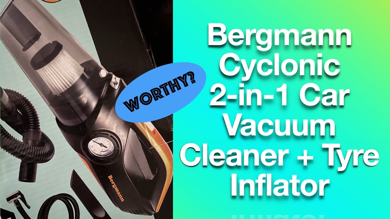 Detailed unboxing and demo of Bergmann Cyclonic 2-in-1 Car Vacuum ...