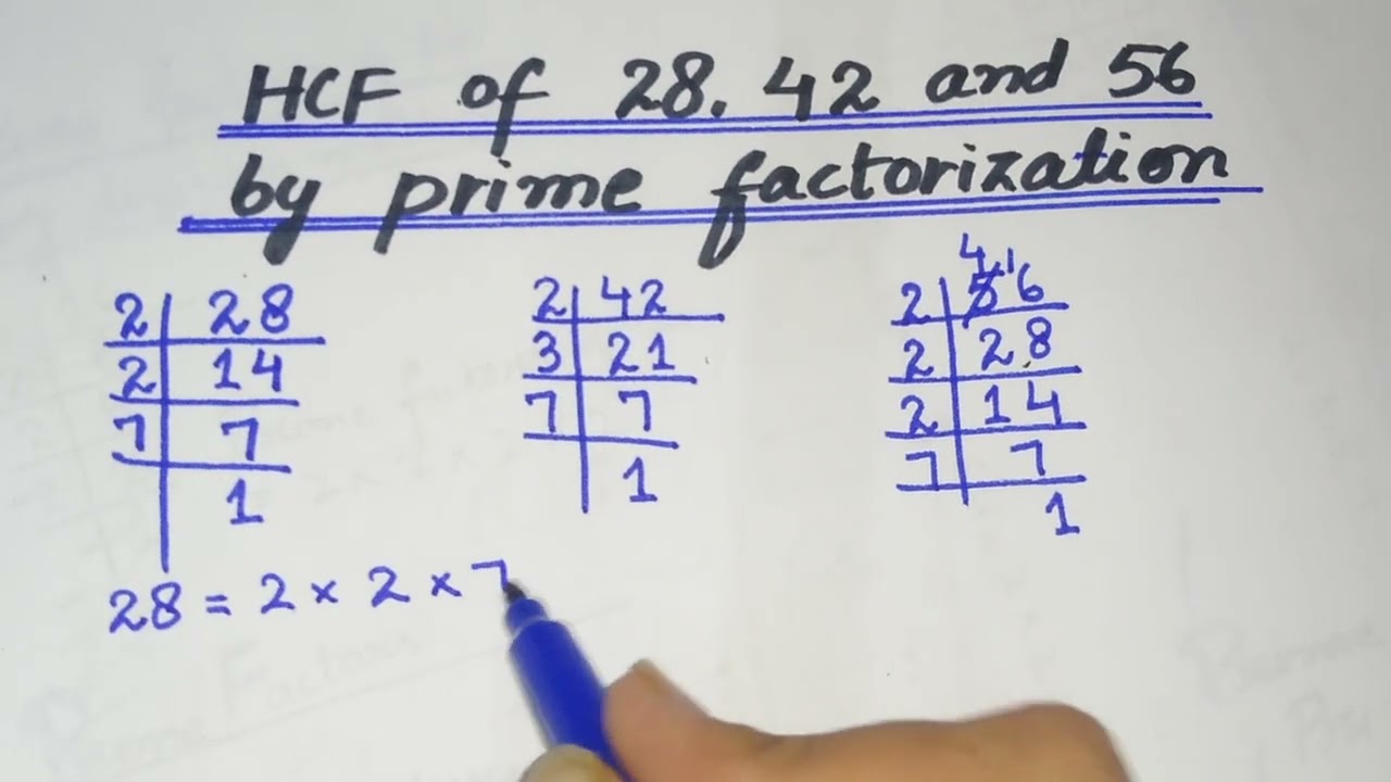 Prime Factorization Of 28
