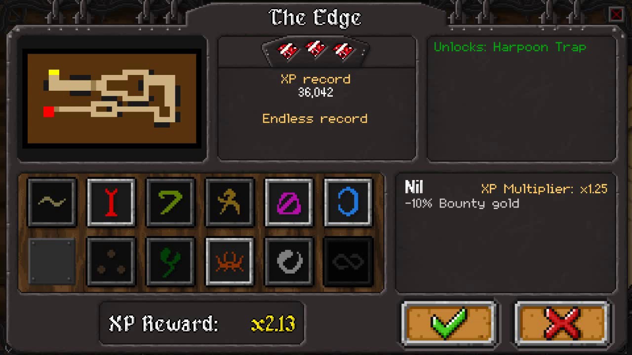 Dungeon Warfare, The Edge with 4 challenge Runes - YouTube