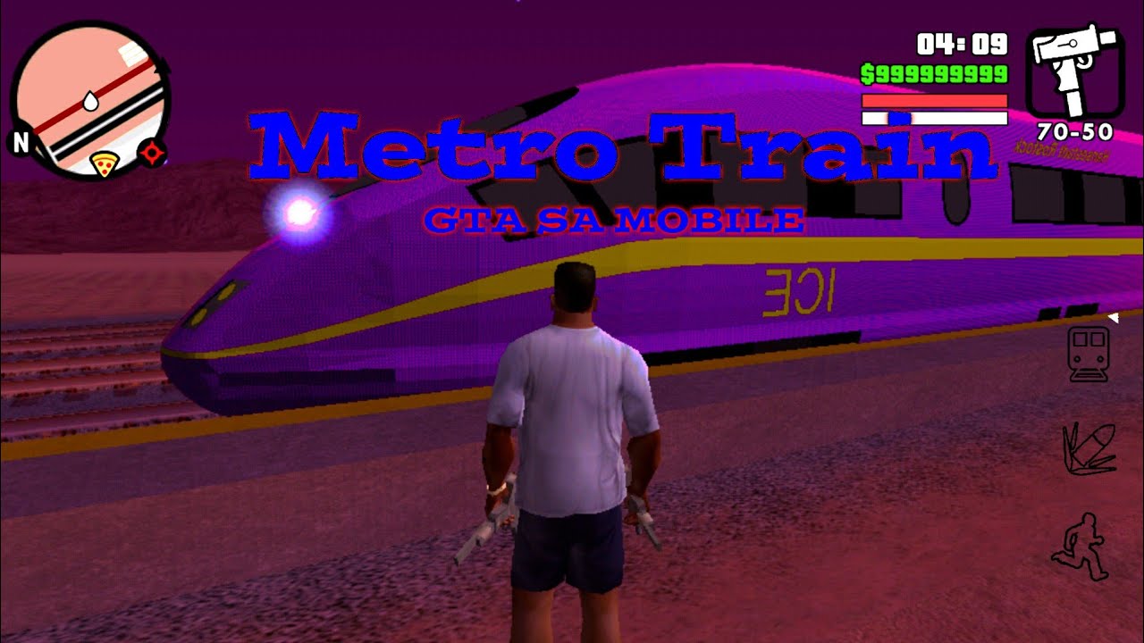 how to get metro train in gta sa android tutorial (GTA SA mods) - YouTube