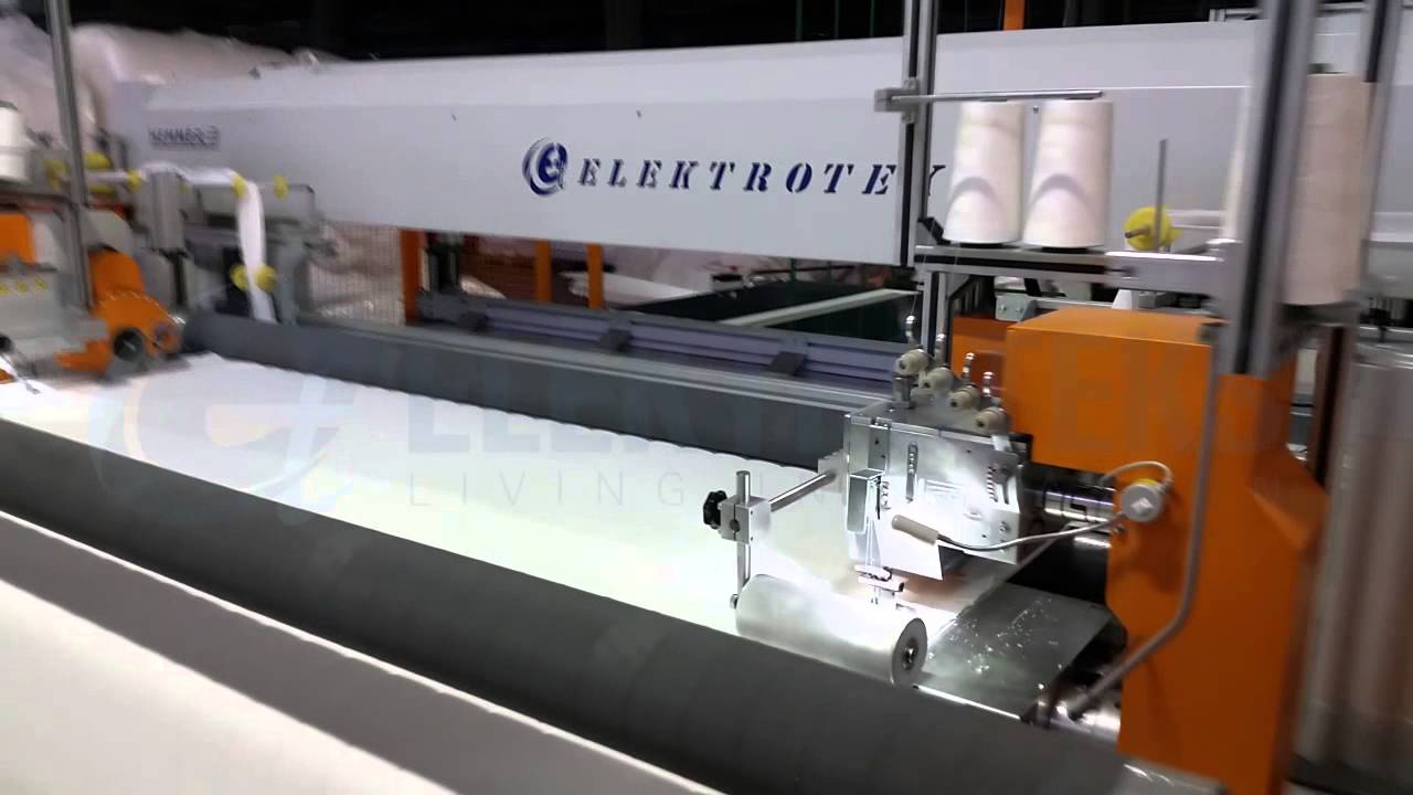 HEMMER - Auto Hemming Station For Mattress Production - YouTube