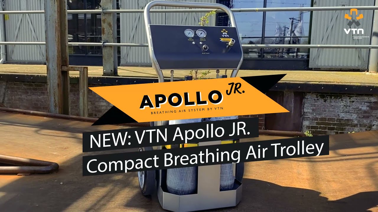 New: VTN Apollo Jr. Compact Breathing Air Trolley - YouTube