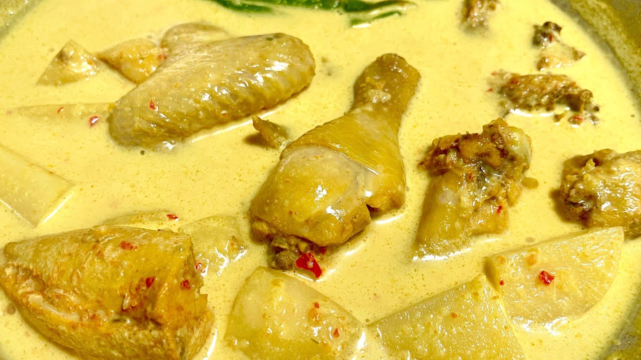 CARA MASAK GULAI AYAM PALING SEDAP DAN MUDAH - YouTube