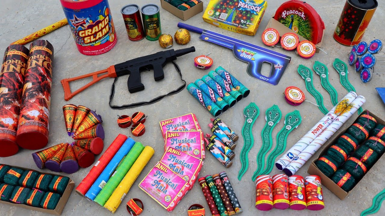 Different Types Diwali fireworks testing | Diwali pataka testing ...