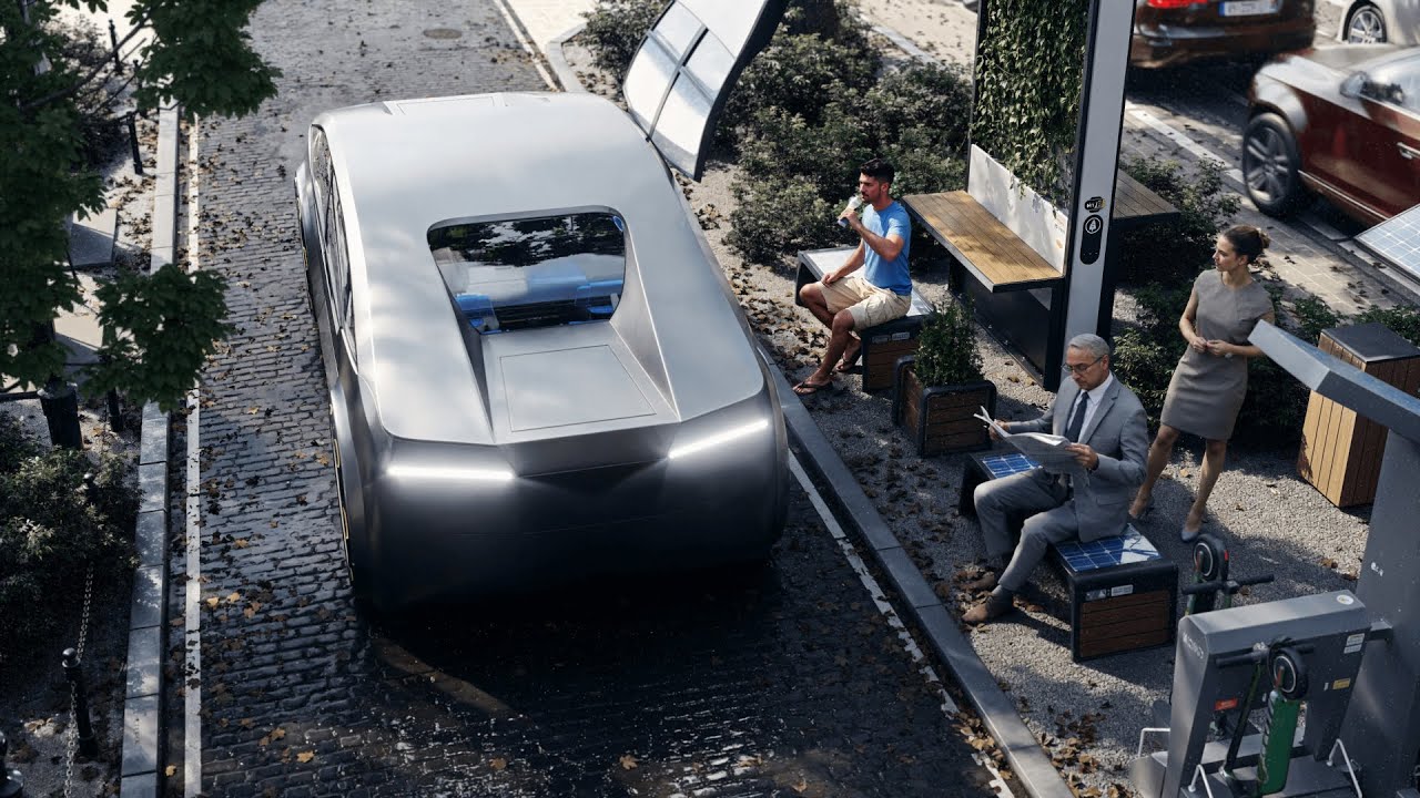 Self-Diving-Car presentation | Future Concept Car | 3D - YouTube