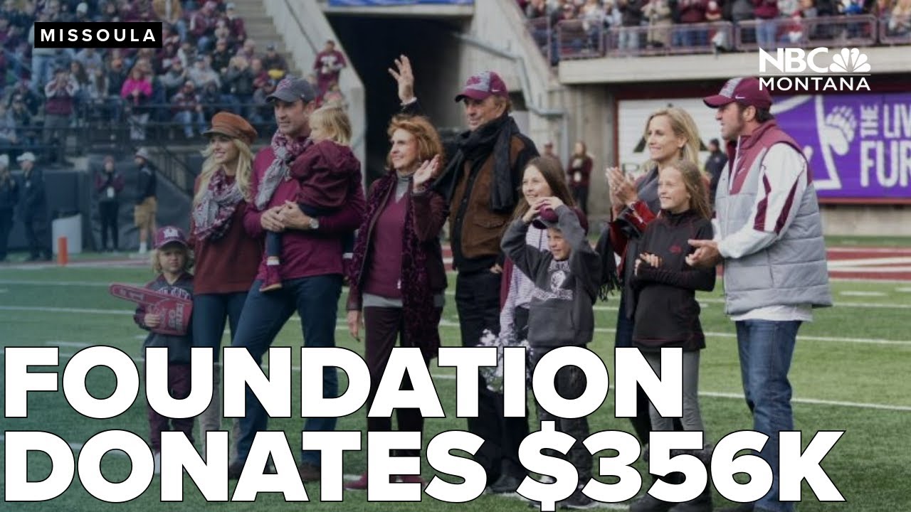 Dennis and Phyllis Washington Foundation to donate $356,000 - YouTube