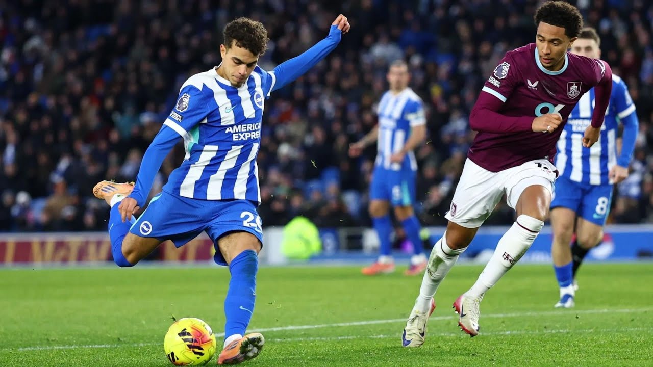 Brighton 2 Burnley 0: Georginio Rutter and Yasin Ayari seal Seagulls ...