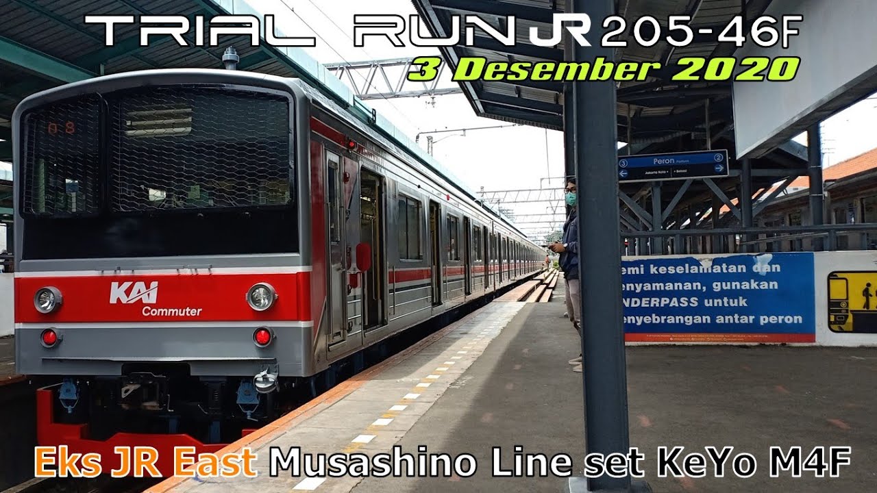 [2020.12.03, FRESH] TRIAL RUN KRL SERI JR 205 SET 205-46F (KeYo M4F ...