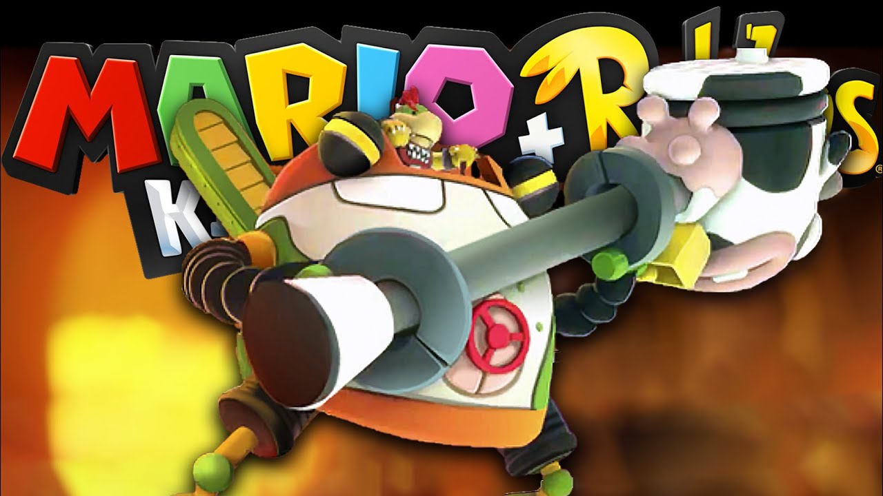 Bowser Jr. and his Mecha Milker | Mario + Rabbids Kingdom Battle - YouTube