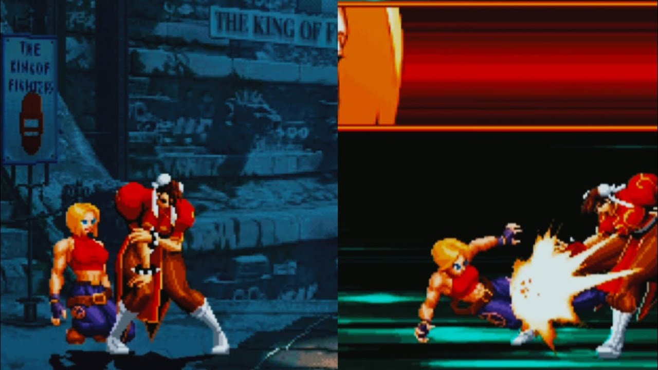 BLUE MARY - KOF 2002 MUGEN - CHAR DOWNLOAD - YouTube
