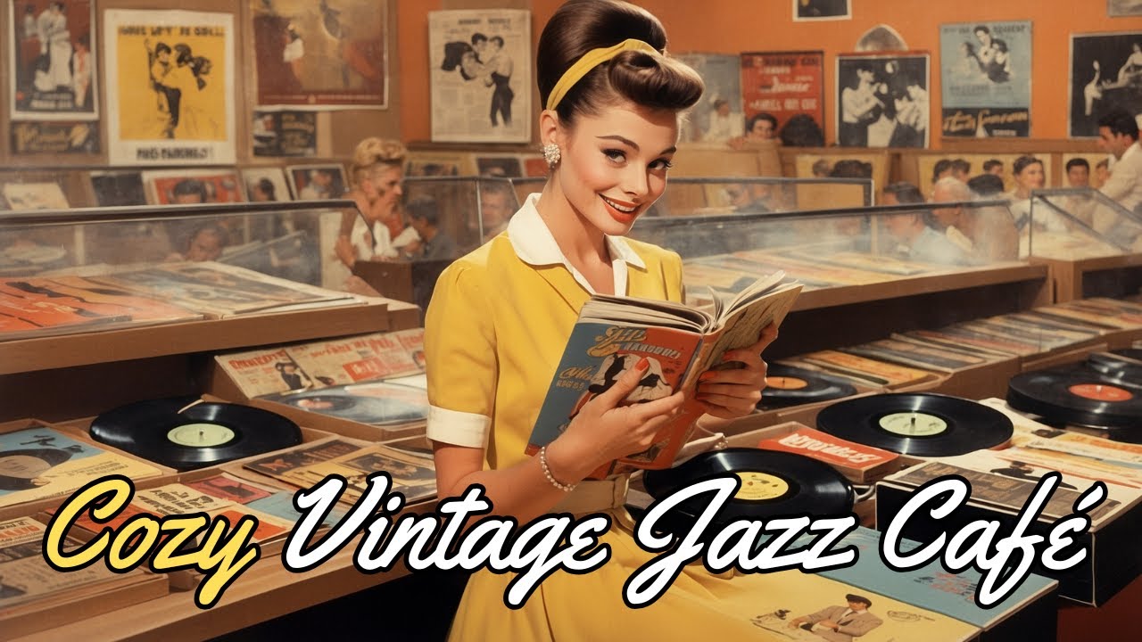 Vintage Jazz Café ☕ Smooth 30s & 40s Jazz Music for a Cozy Atmosphere ...
