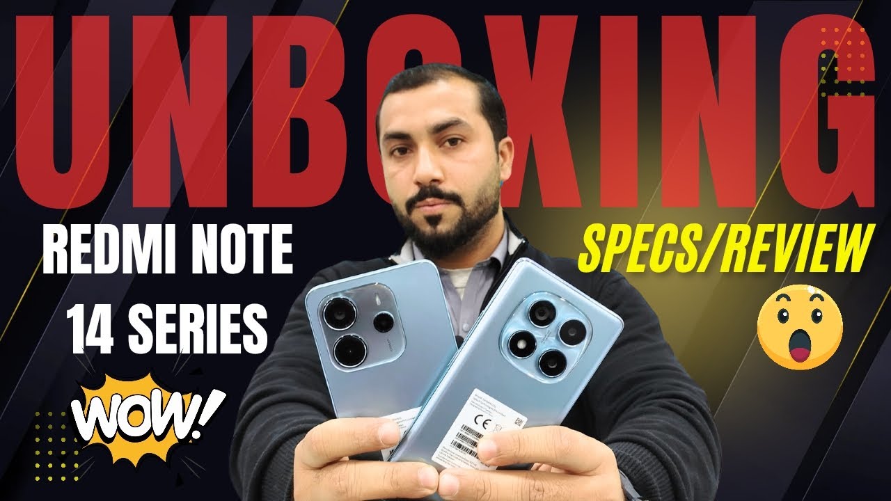 REDMI NOTE 14|| NOTE 14 PRO|| UNBOXING|| SPECIFICATIONS|| REVIEW ...