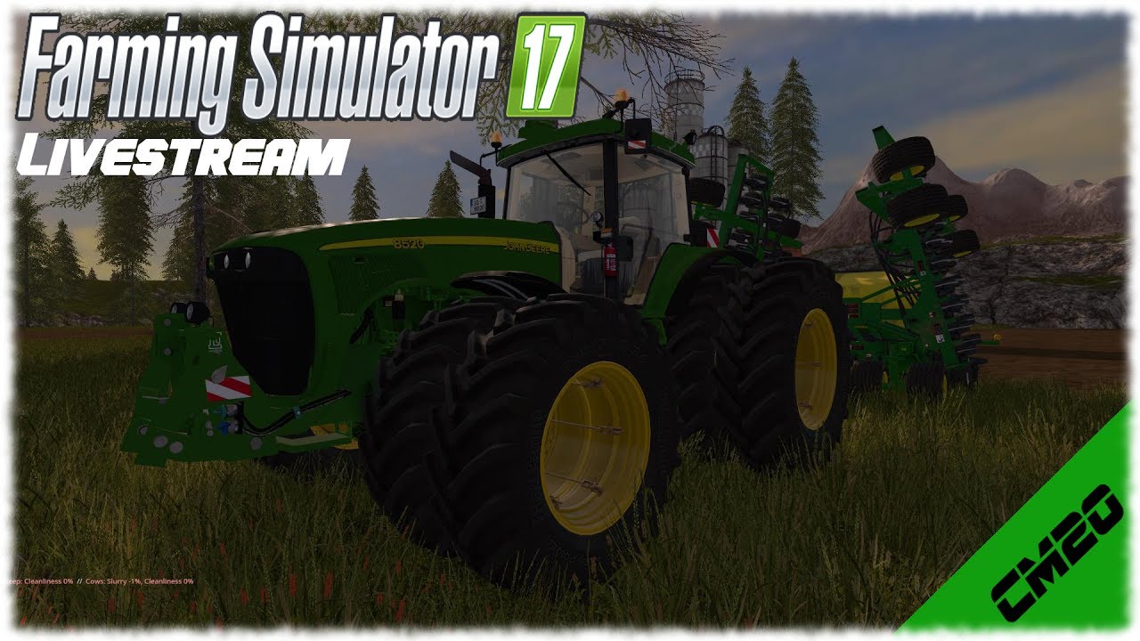 Farming Simulator 17 on PV17 - Workin' the fields - YouTube