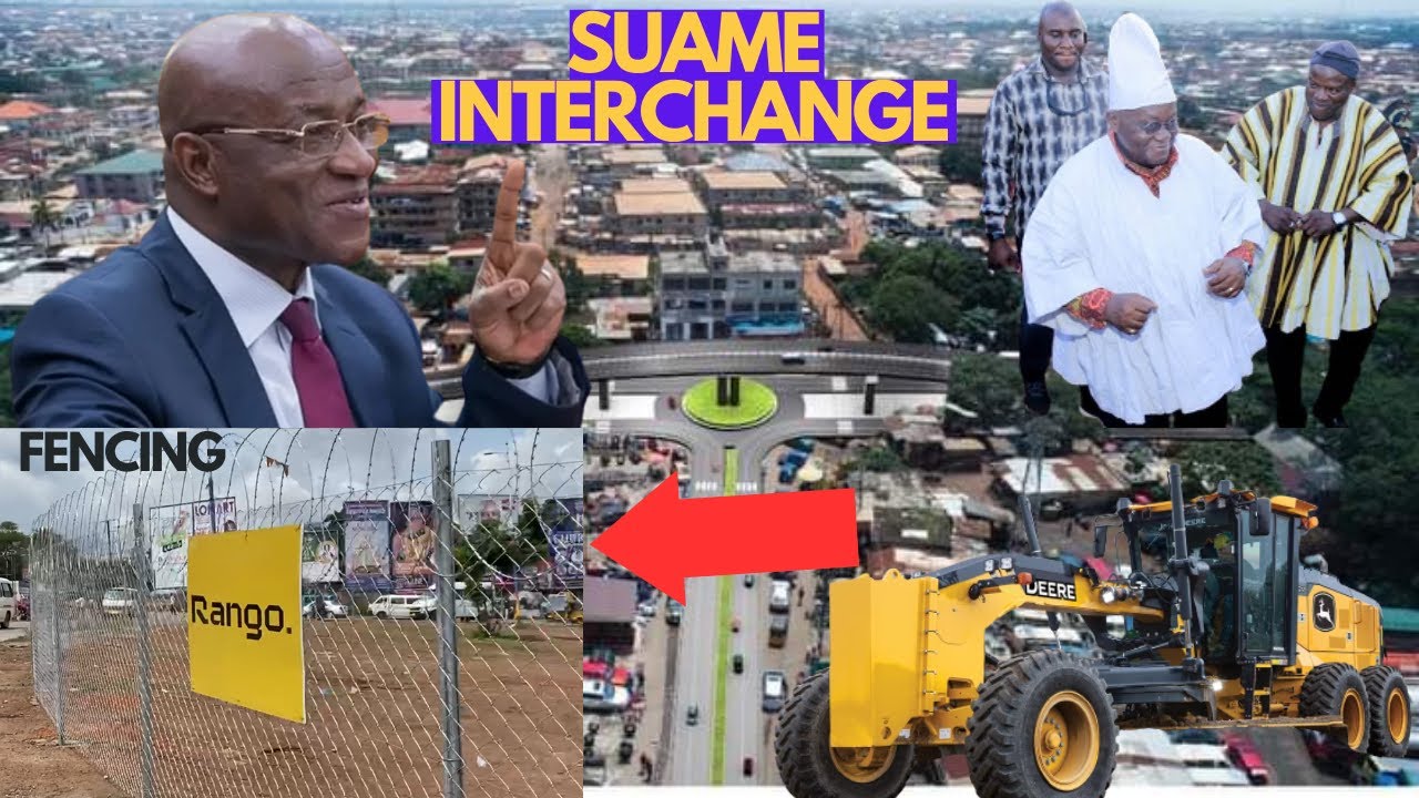 21st June 2023: Suame 4-tier Interchange Project & Mini Interchanges at ...