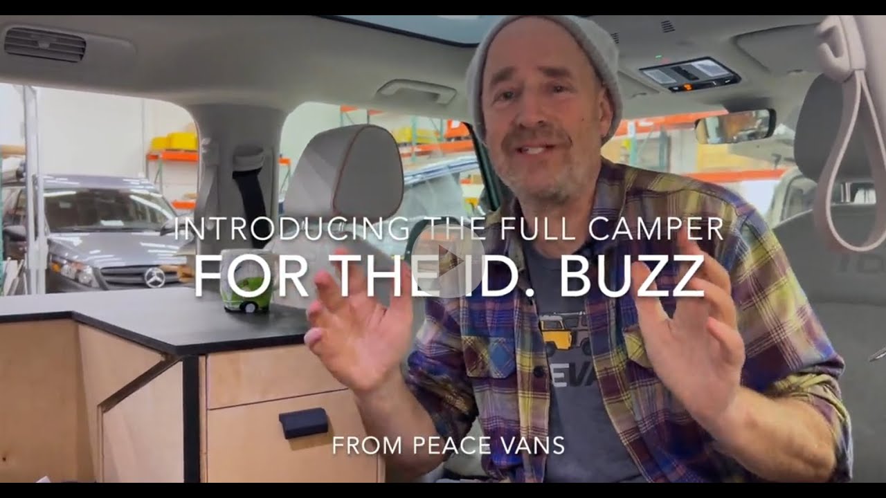 Meet Peace Van's Full Camper for the ID. Buzz - YouTube