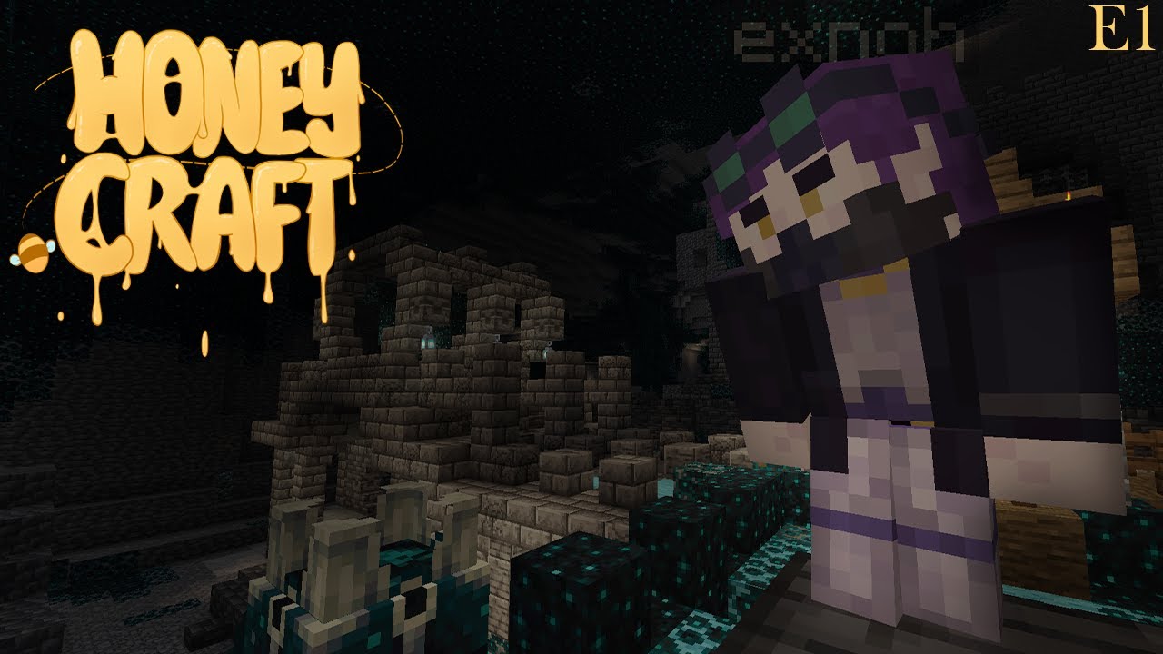 START IN THE DARK - HoneyCraft 2 Episode 1 - YouTube