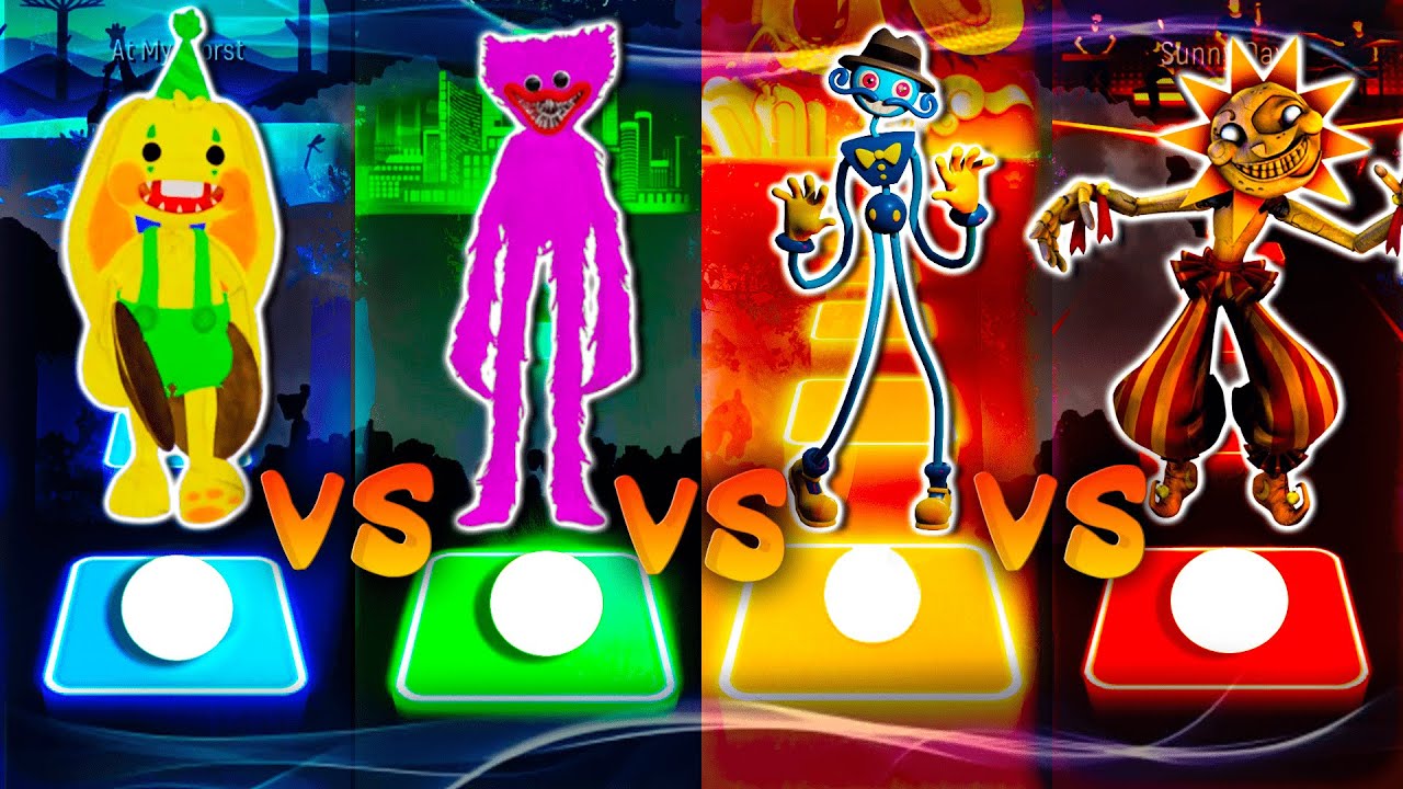 Bunzo Bunny Poppy Playtime - Kissy Missy - Daddy Long Legs - FNAF ...