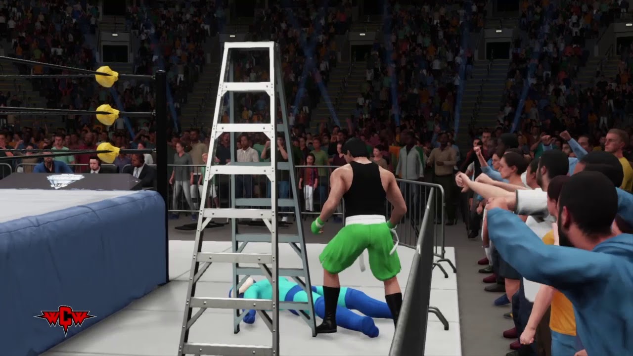 Little Mac vs. Mega Man in a Ladder Match! - YouTube
