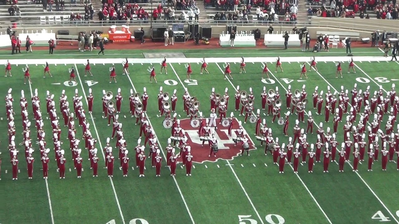 Indiana University Marching Hundred 2018 - YouTube