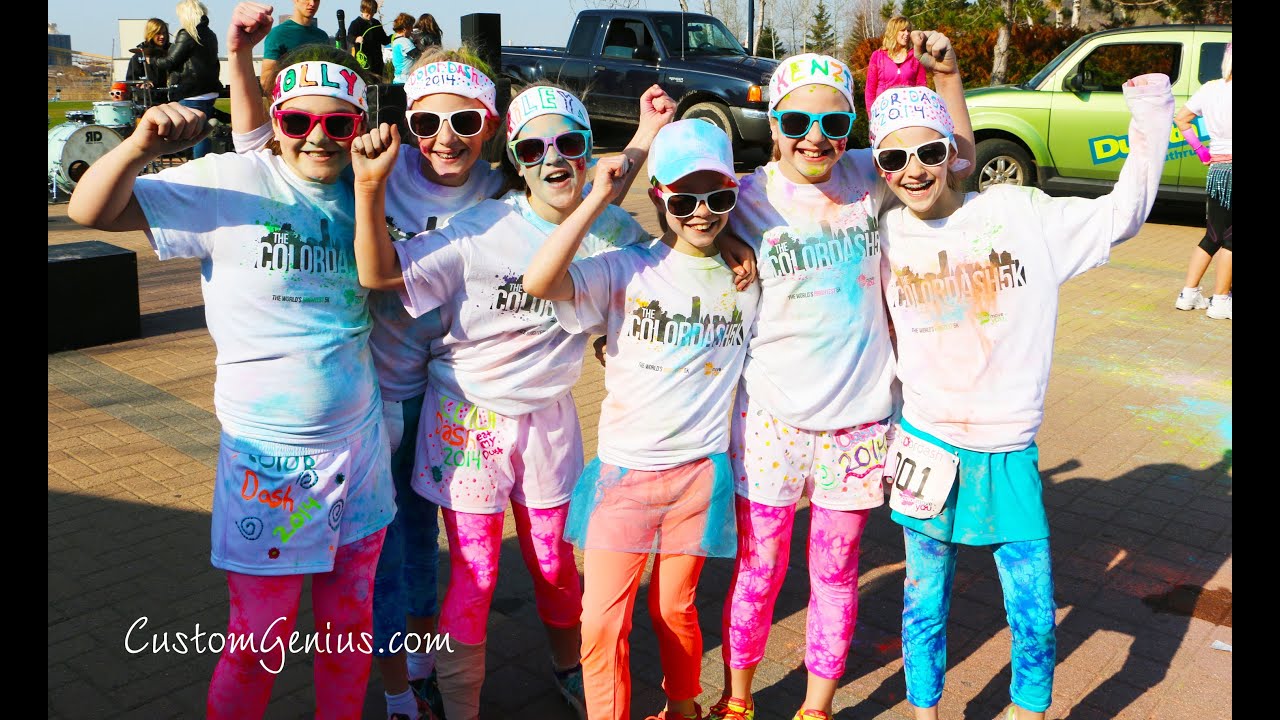 COLOR DASH! COLOR RUN! Duluth MN 2014 - YouTube