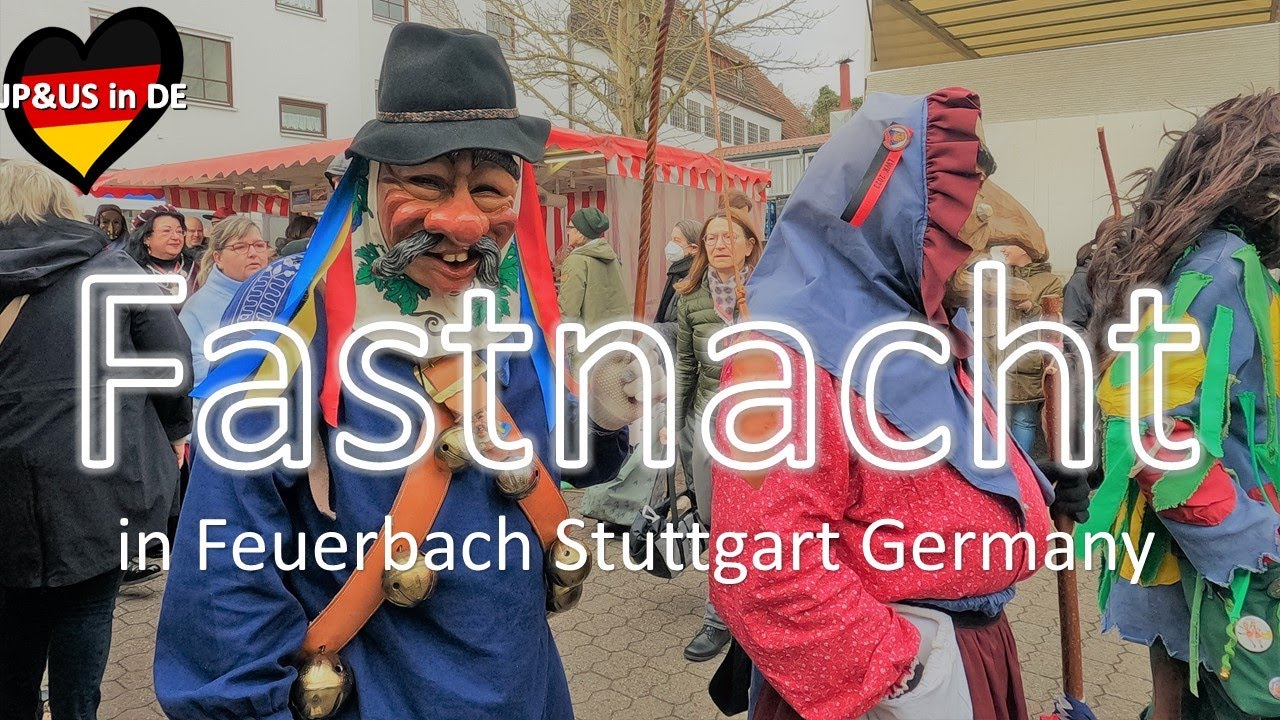 【Carnival in Germany🇩🇪】Fastnacht in Feuerbach Stuttgart Germany 2023 ...