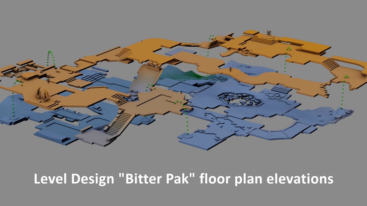 Level Design "BITTER PAK" floor plan elevations.22.12.05 - YouTube