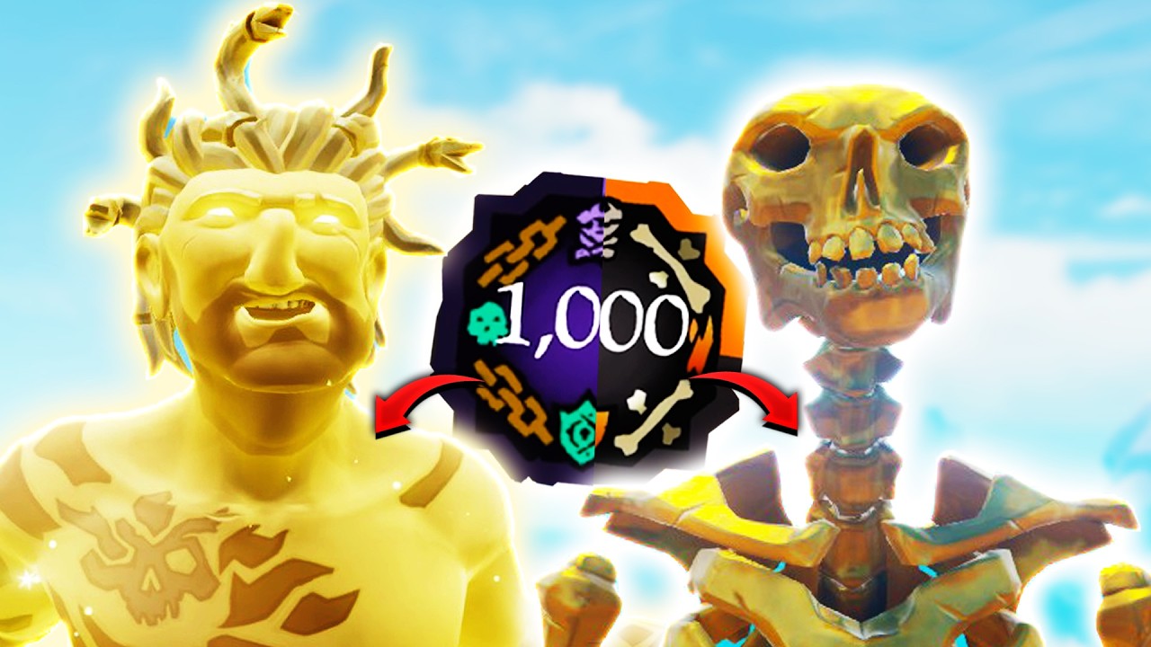 Getting The RAREST Curses in Sea of Thieves - YouTube