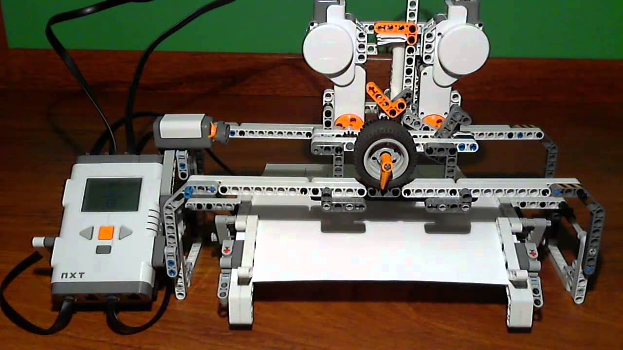 Lego Printer - YouTube