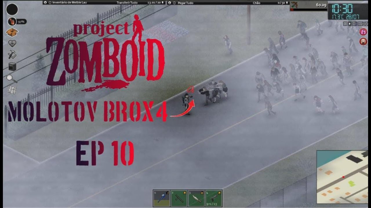 LOUISVILLE DEMONSTRANDO SUA VERDADEIRA FACE EP 10 PROJECT ZOMBOID - YouTube