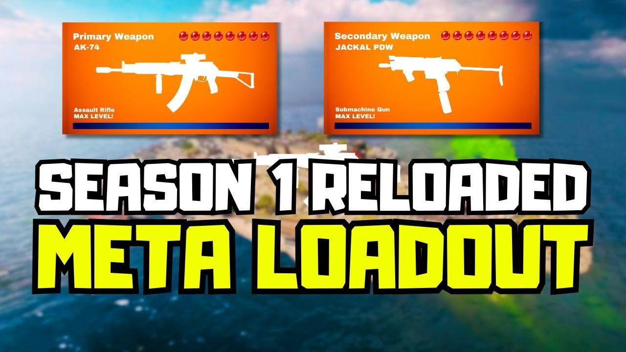 *NEW* META WARZONE LOADOUT FOR SEASON 1 RELOADED - YouTube