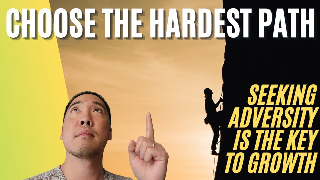 Choose The Hardest Path || A Guide To Doing Things The Hard Way - YouTube