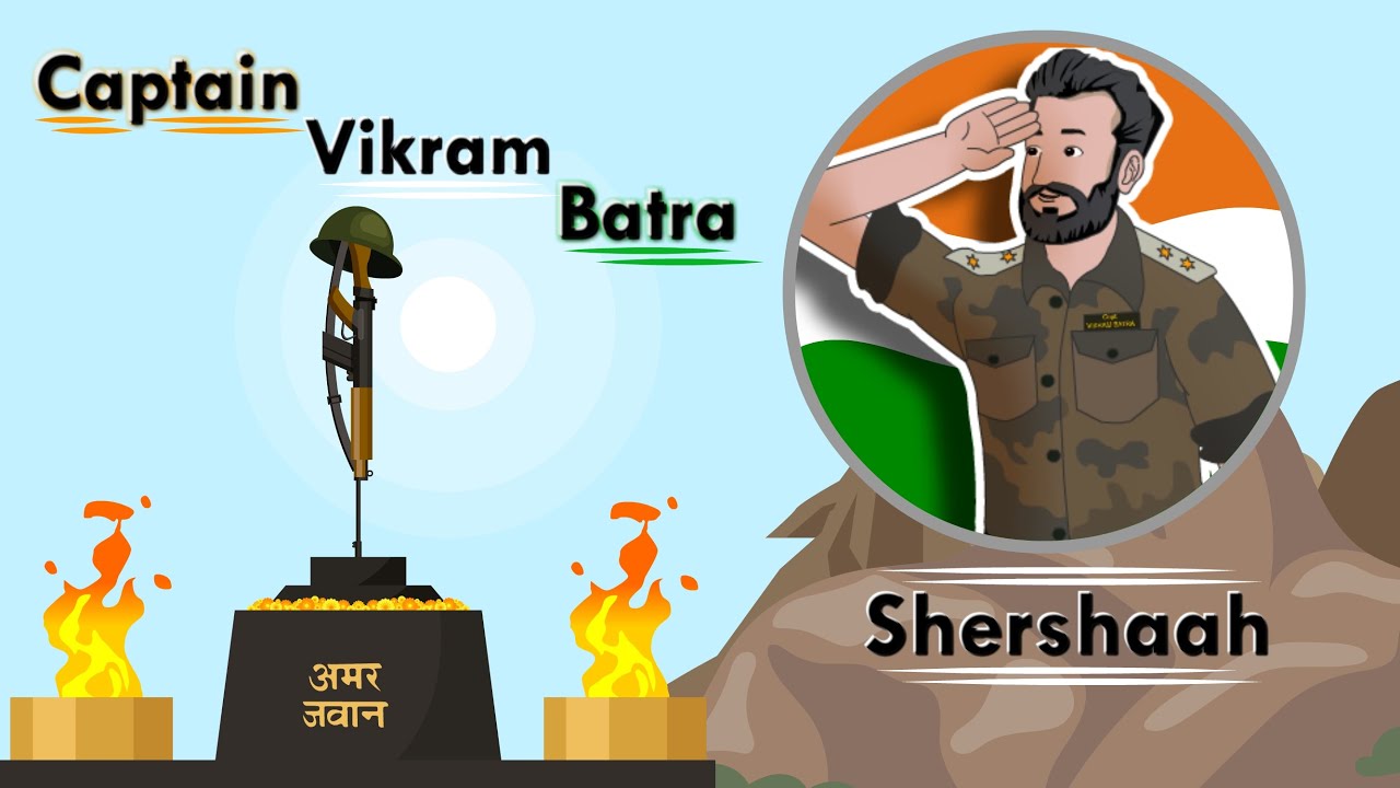 Captain Vikram Batra | Real story | Shershaah | Bedtime stories ...