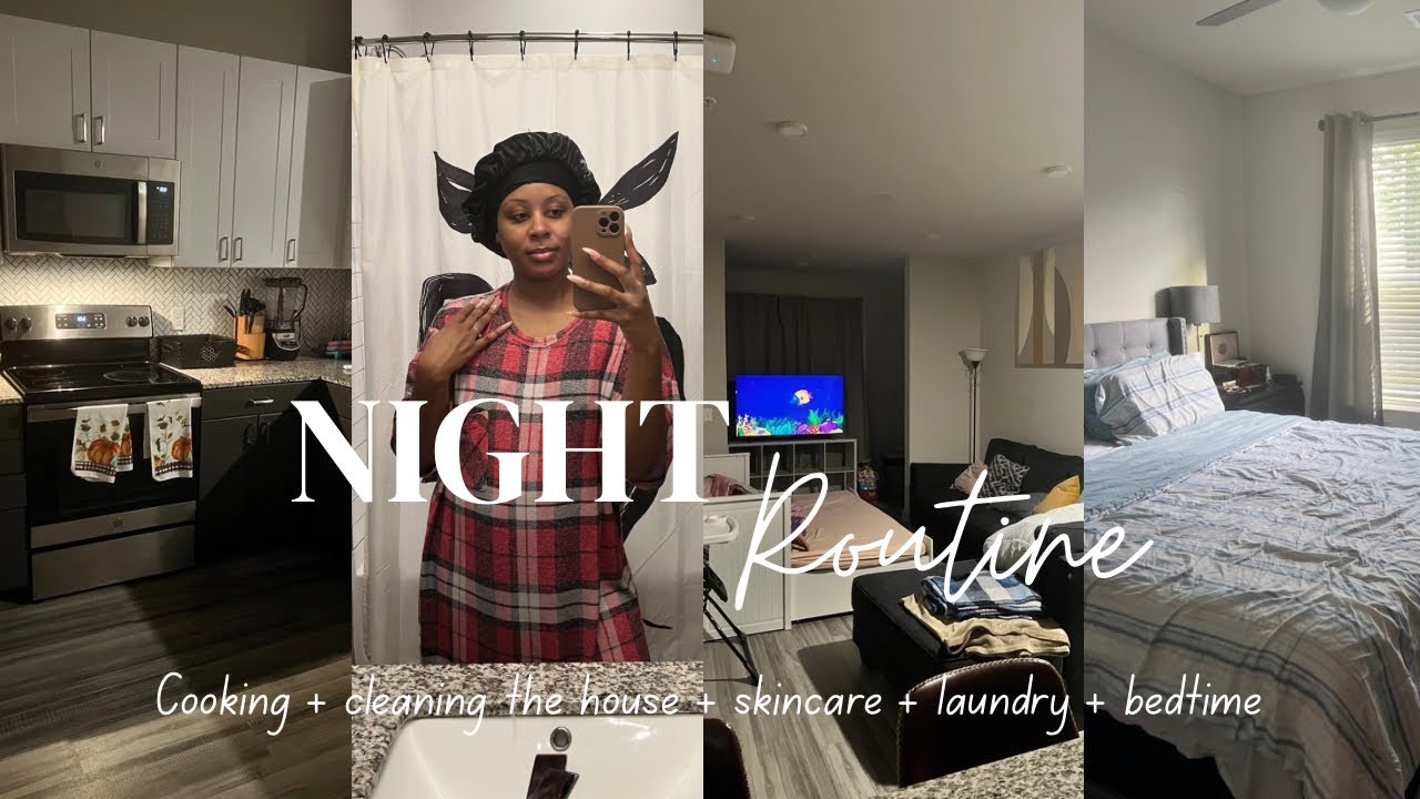 Vibey Night Routine- full night routine as a wife and mom of 3 toddlers ...