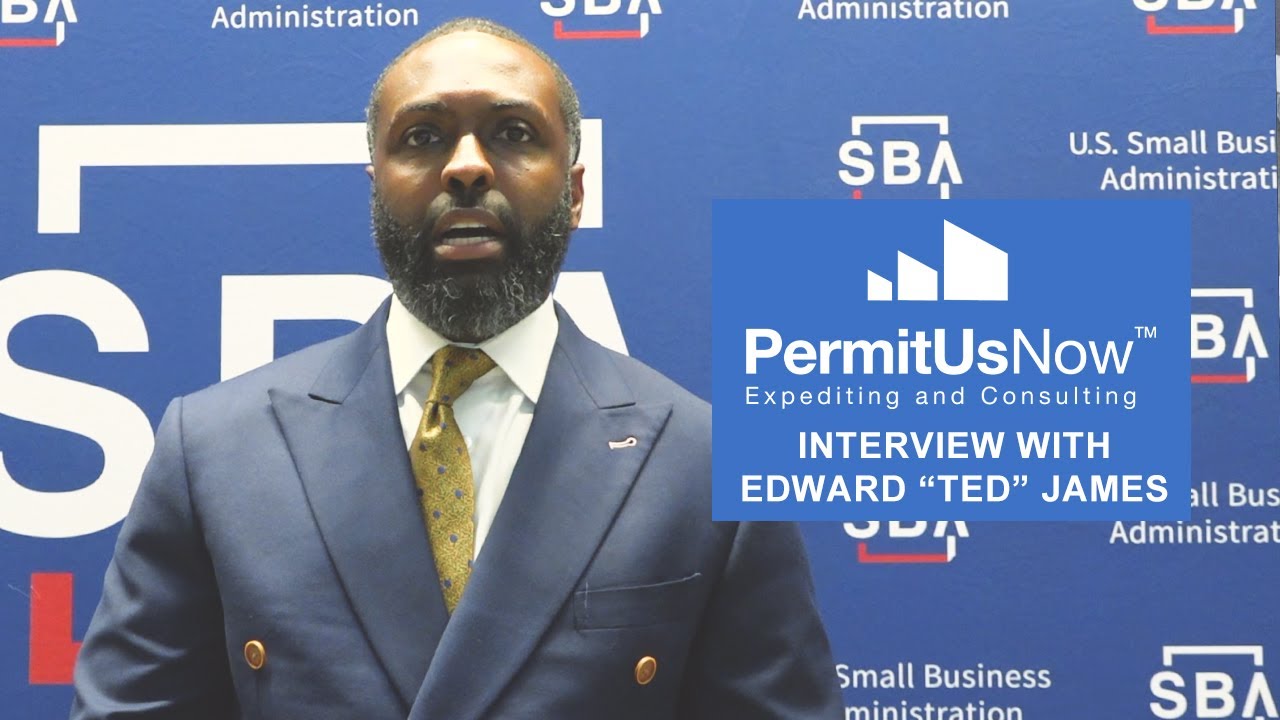 PermitUsNow Interviews Ted James at 2023 MWBE Summit - YouTube