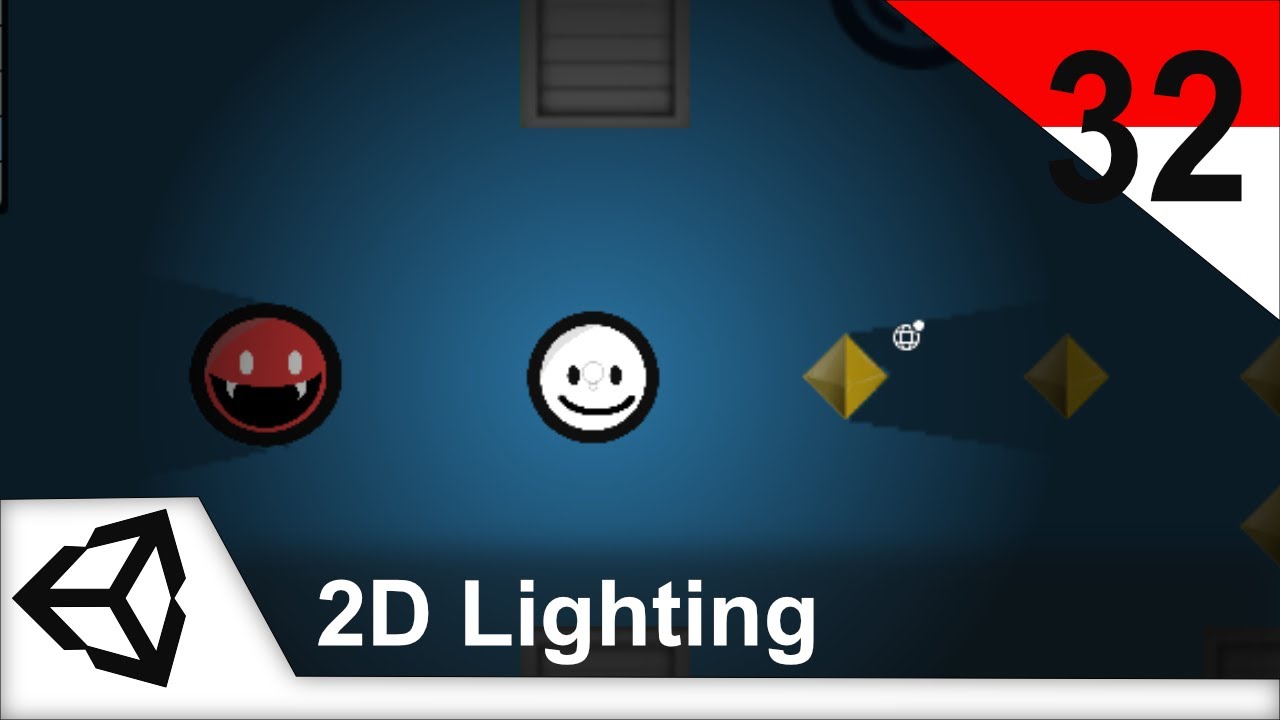 Unity 32 : Light 2D dasar - YouTube