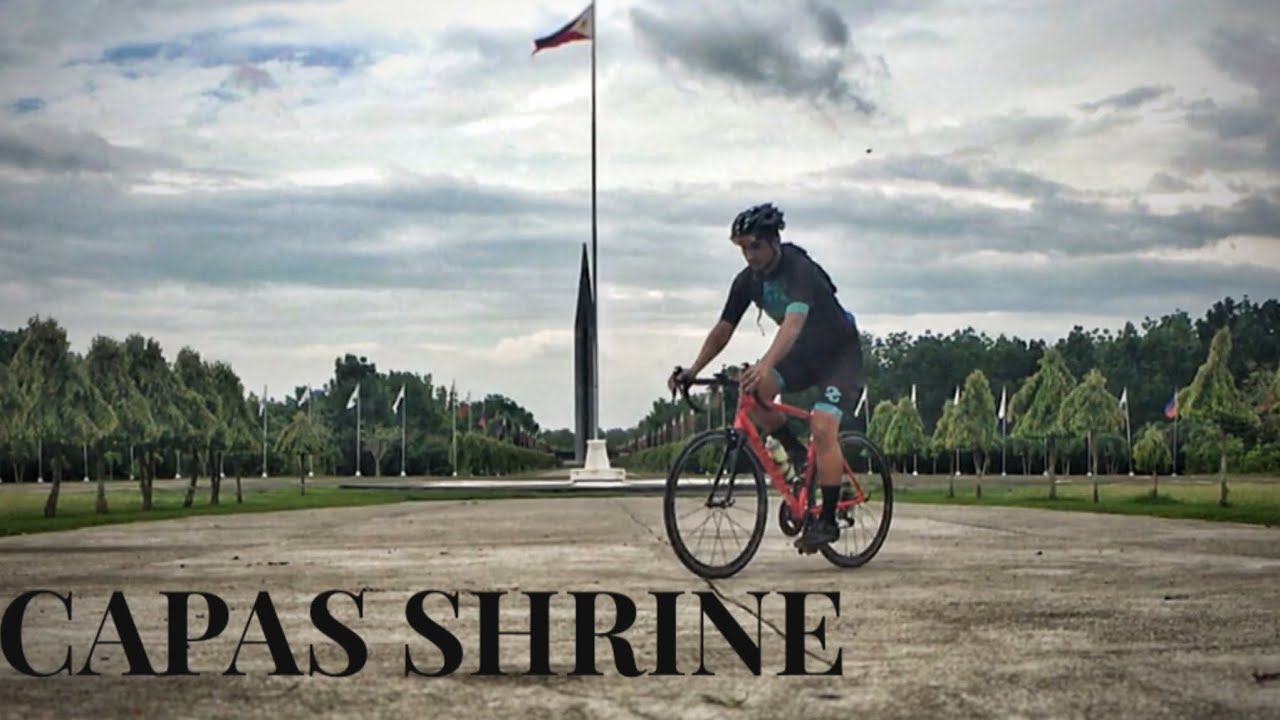 Capas shrine | Death March Monument | Cavite to Tarlac | Cycling vlog ...