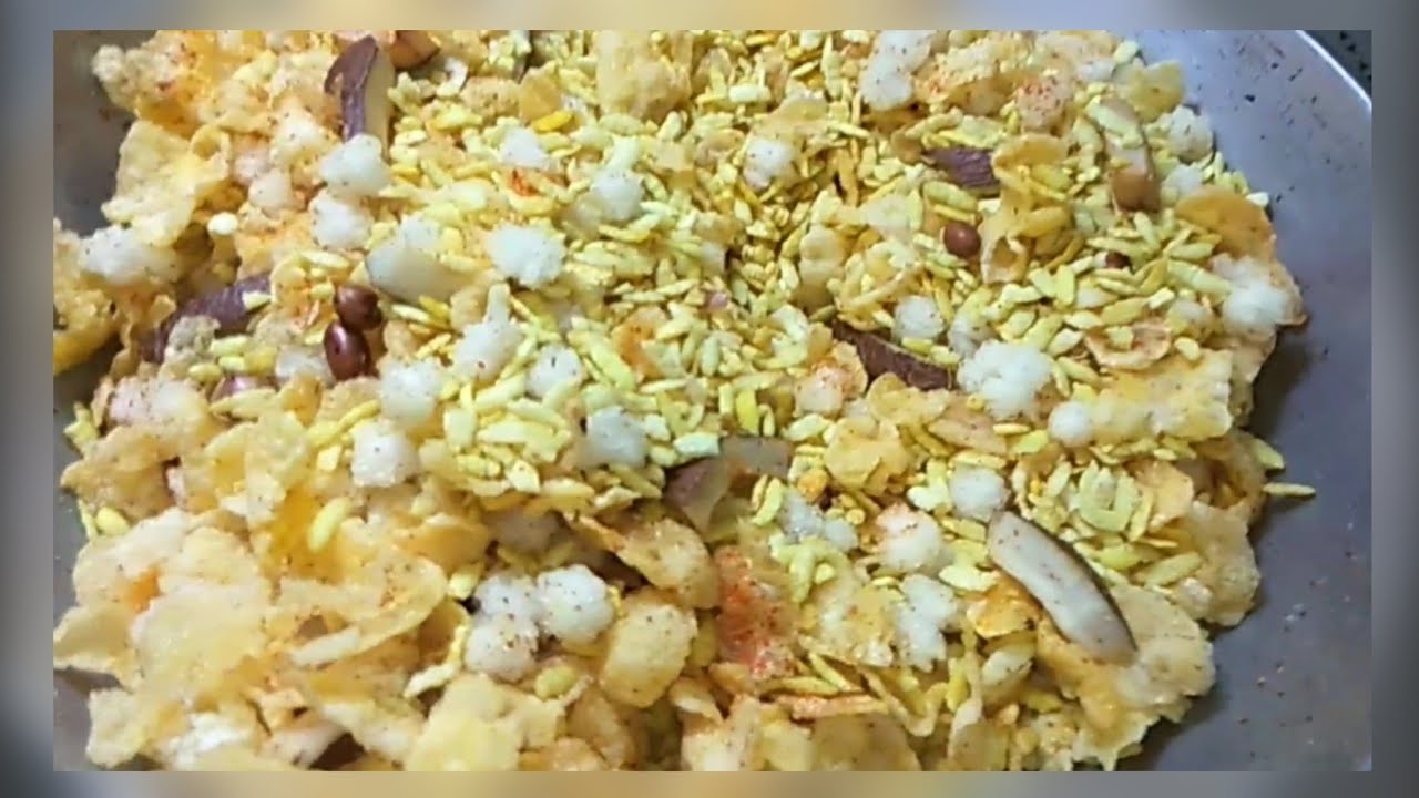 Poha chivda /Different types of chivda recipe /Poha Chivda recipe in ...