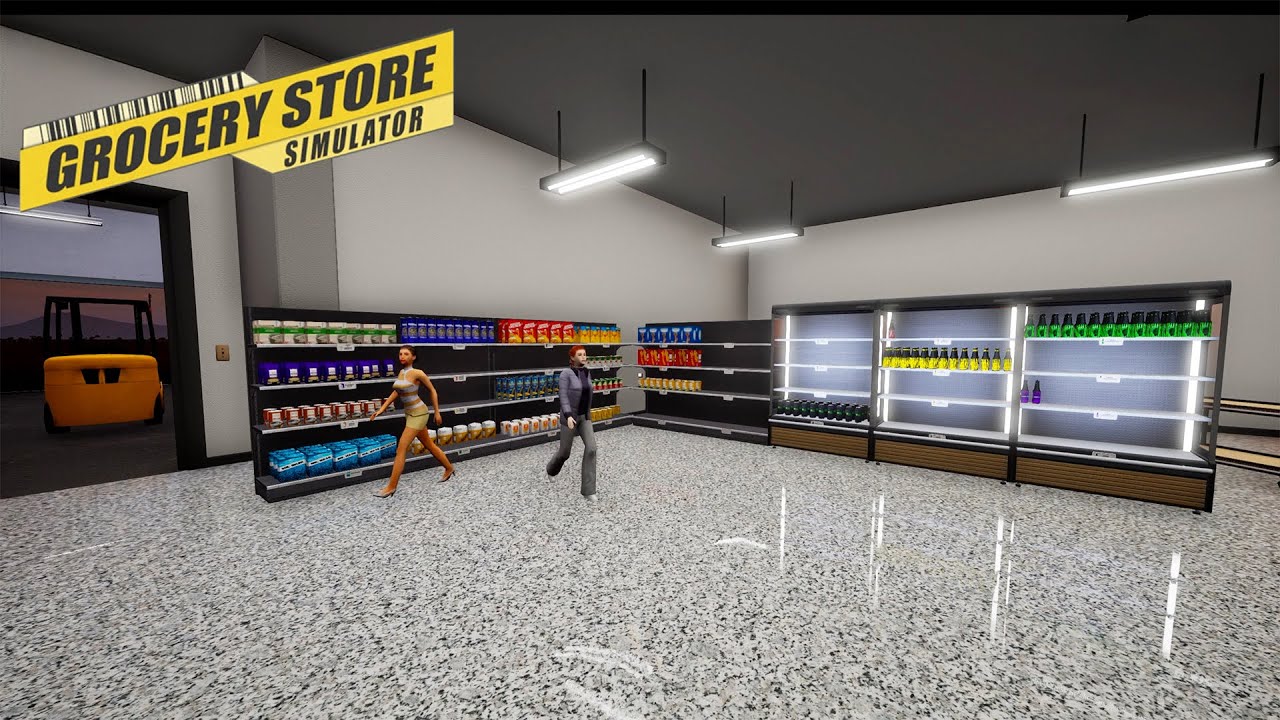 Building the Ultimate Supermarket! Stocking Up in Grocery Store ...