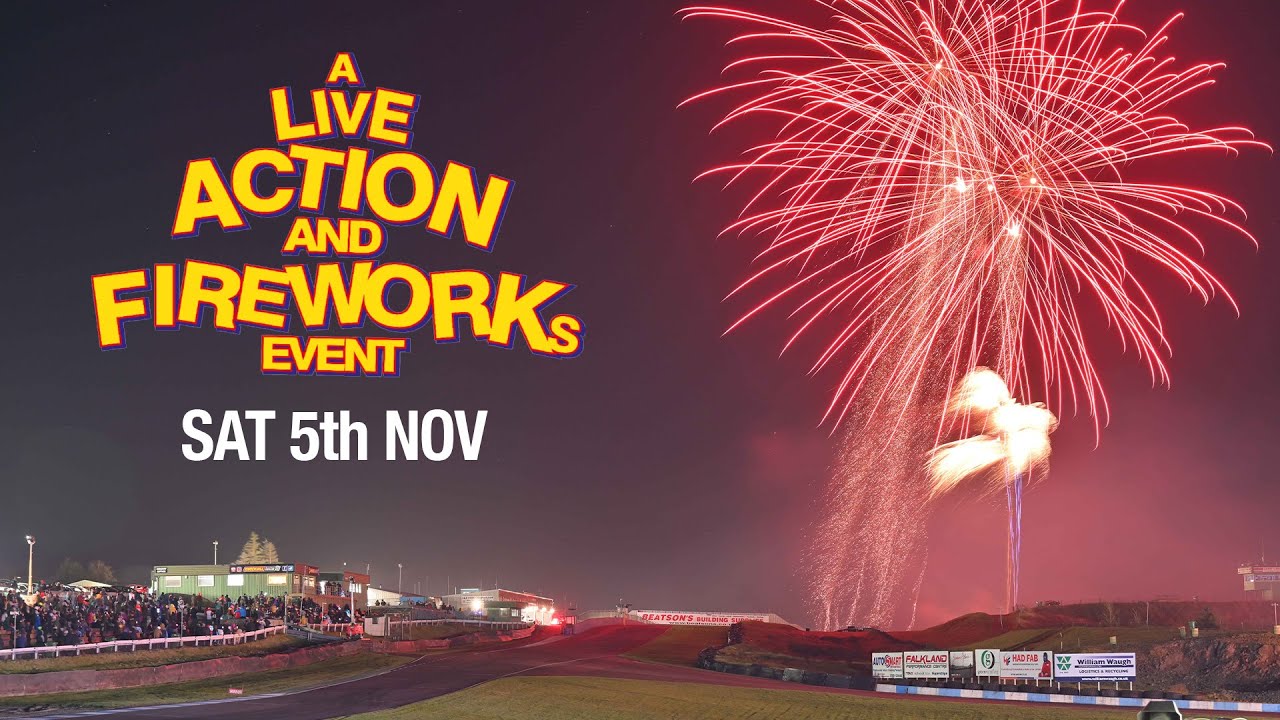 Live-Action & Fireworks Event at Knockhill - YouTube