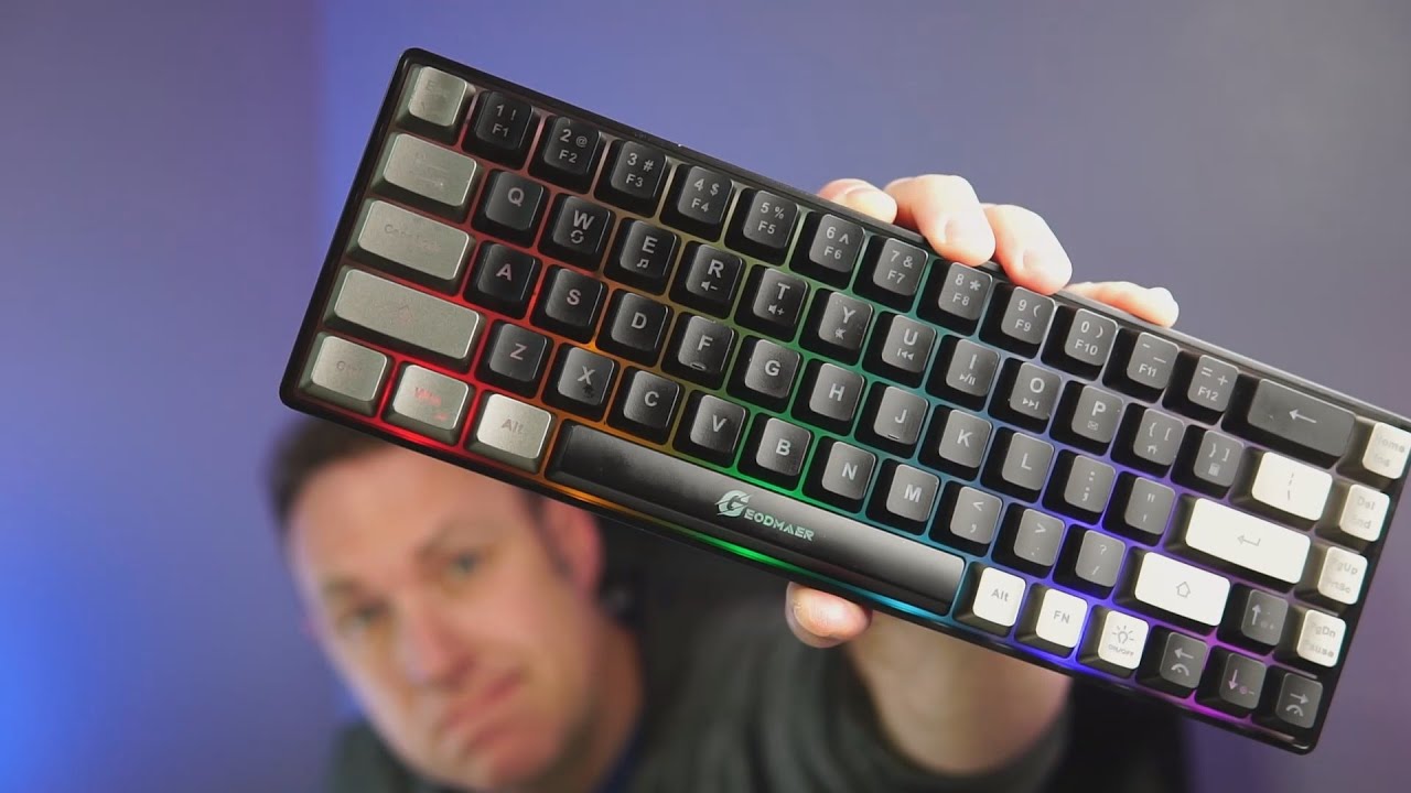 My Thoughts on the GEODMAER 65% Wireless Gaming Keyboard - YouTube