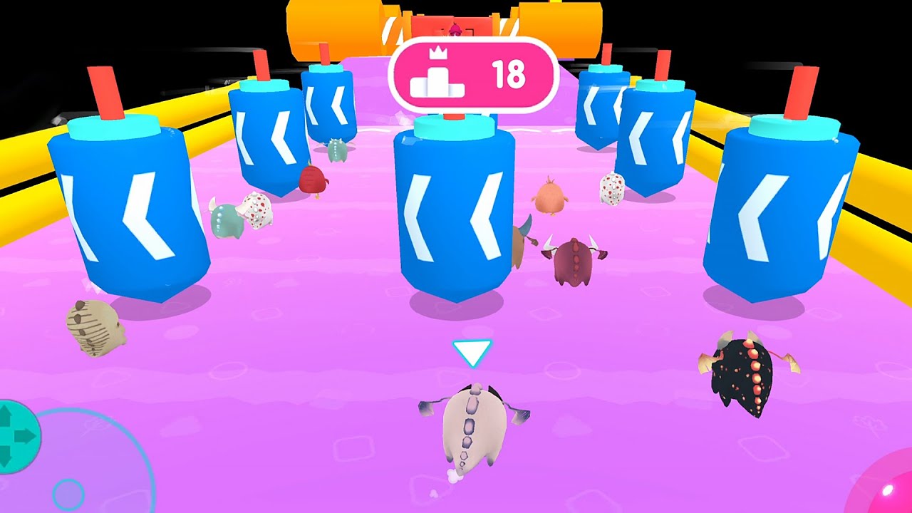 Fall.io - Race of Dino (Android) gameplay 4K - YouTube